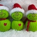 Machine Knit Green Snowman-pdf Addi/sentro Pattern With Video Tutorial ...