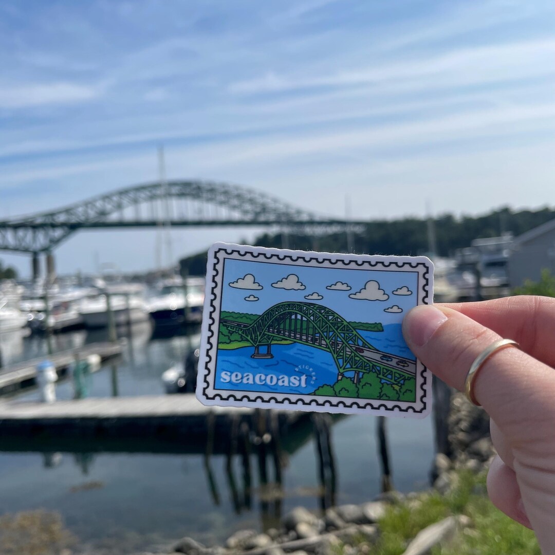 I95 Highway Bridge Sticker | Seacoast NH ME Sticker - Etsy