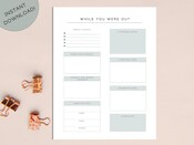 Middle/high School Substitute Teacher Notemultiple Class Substitute ...