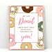 Teacher Appreciation Printable Sign - Donuts - Teacher Week - We Donut ...