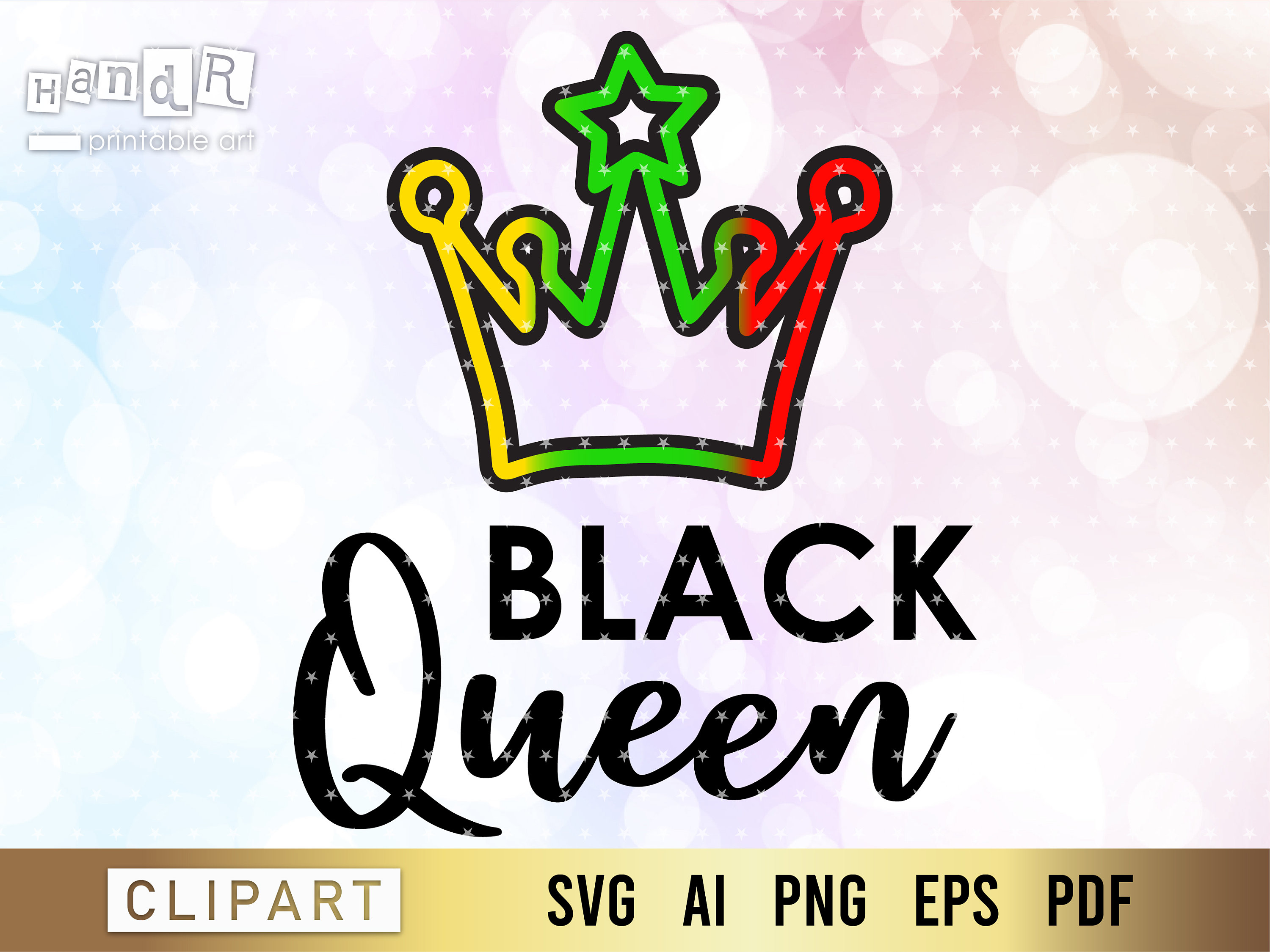 Black Queen SVG Afro Girl Svg Afro Queen Svg Afro Lady Svg - Etsy