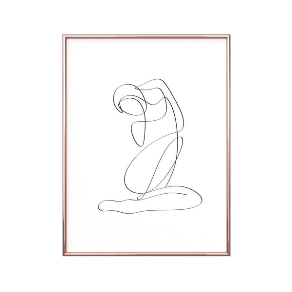 Body Line Art - Etsy