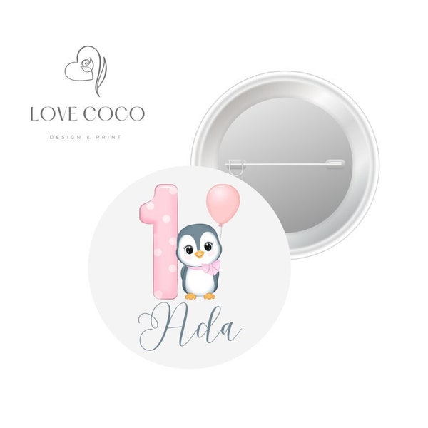 First Birthday Badge - Etsy UK