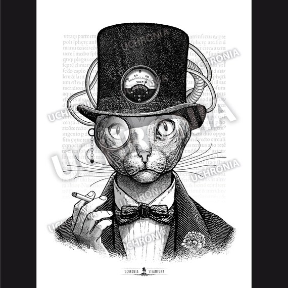 Cat Smoking Cigarette Shirt