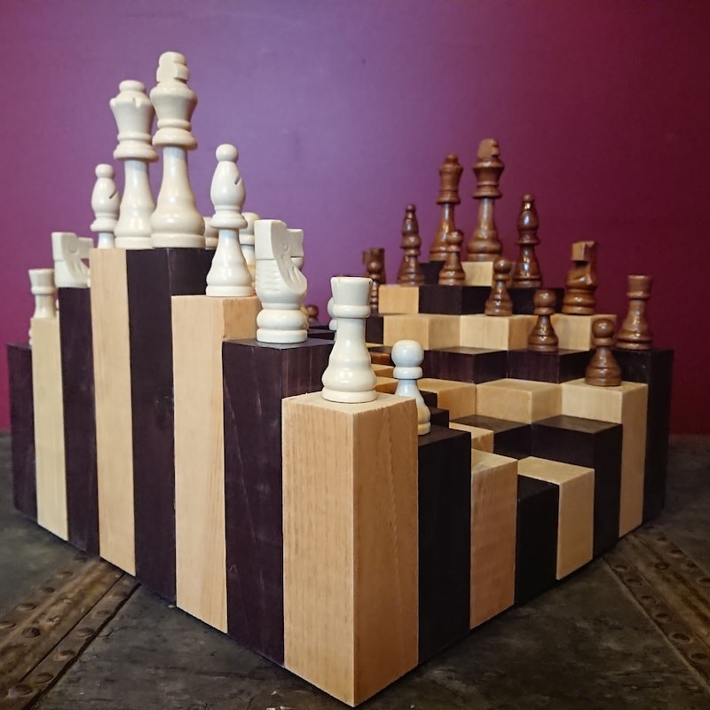 Chess Table Furniture - Etsy