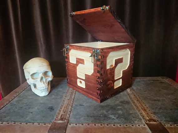 Super Mario Coin Box Video Game Decor / Retro Gaming | Etsy