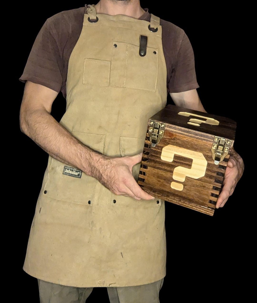 Super Mario Power up Box - 8 Inches Cubed - Etsy