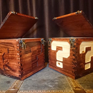 Super Mario Coin Box Video Game Decor / Retro Gaming | Etsy