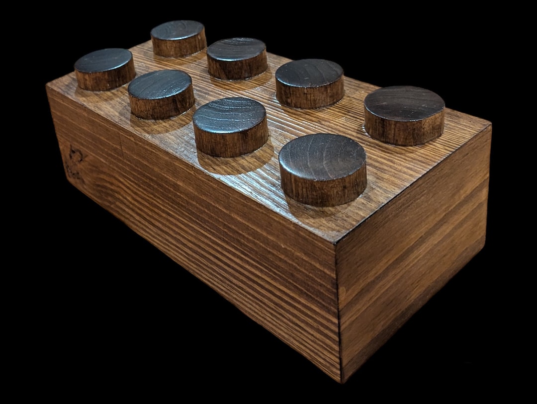 2x4 Wooden Lego Boxes - Good for Storage - Home Decor - Gifts ...