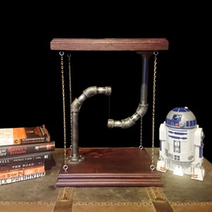 Impossible Steampunk Tensegrity Table Anti Gravity Physics Gift Display ...