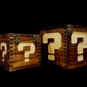 Super Mario Coin Box Video Game Decor / Retro Gaming - Etsy