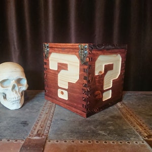 Super Mario Coin Box Video Game Decor / Retro Gaming | Etsy