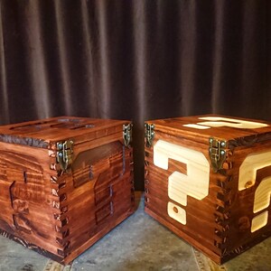 Super Mario Coin Box Video Game Decor / Retro Gaming | Etsy