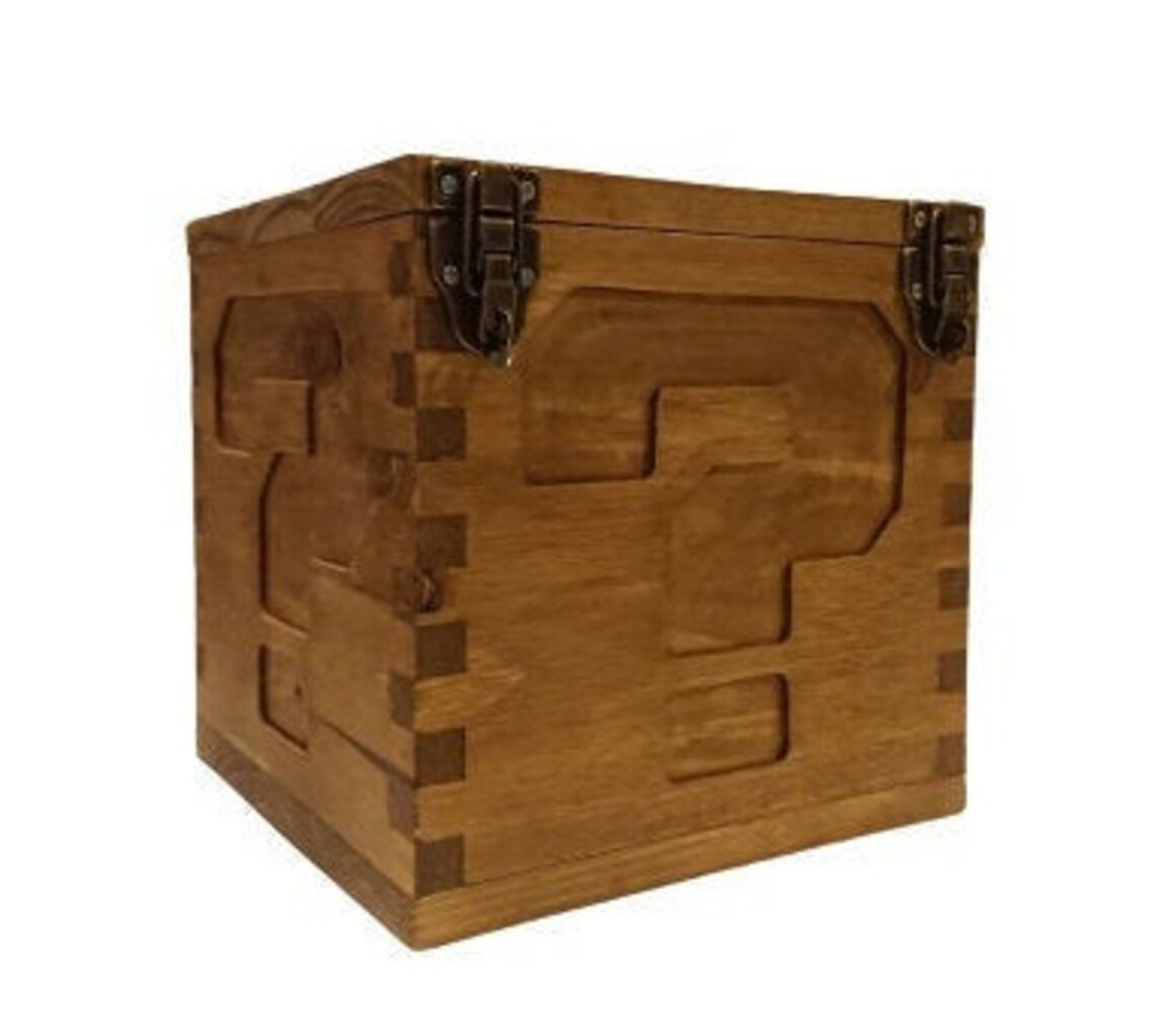 Super Mario Coin Box Video Game Decor / Retro Gaming | Etsy