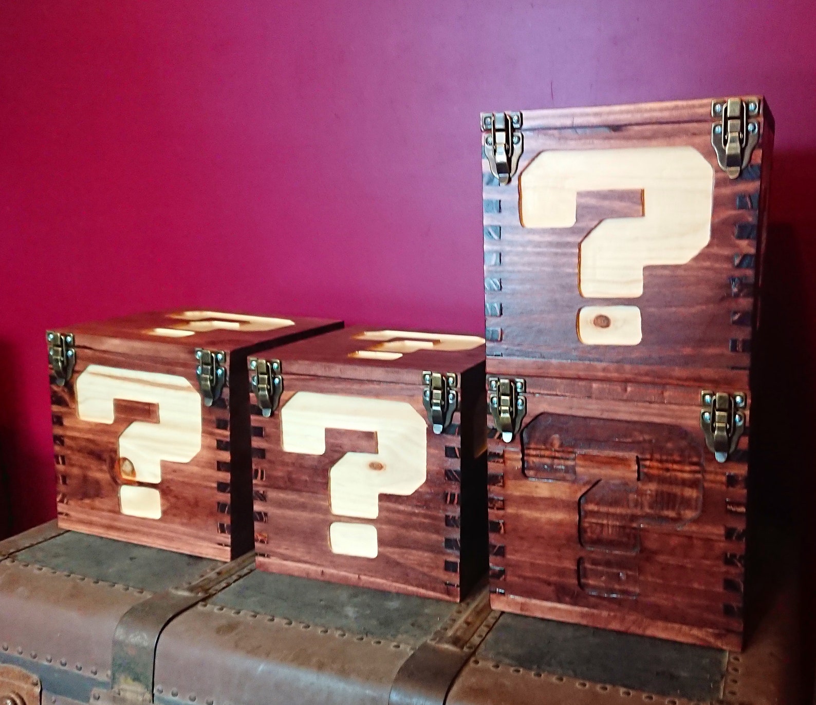 Super Mario Coin Box Video Game Decor / Retro Gaming | Etsy