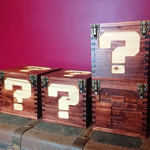 Super Mario Coin Box Video Game Decor / Retro Gaming | Etsy