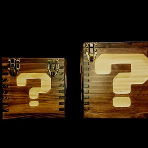 Super Mario Coin Box - Video Game Decor / Retro Gaming Nintendo Art ...