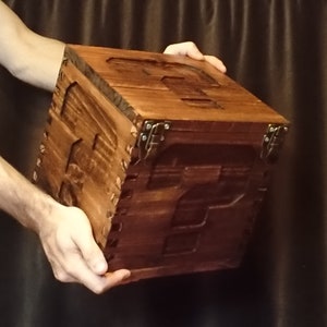 Super Mario Coin Box Video Game Decor / Retro Gaming | Etsy