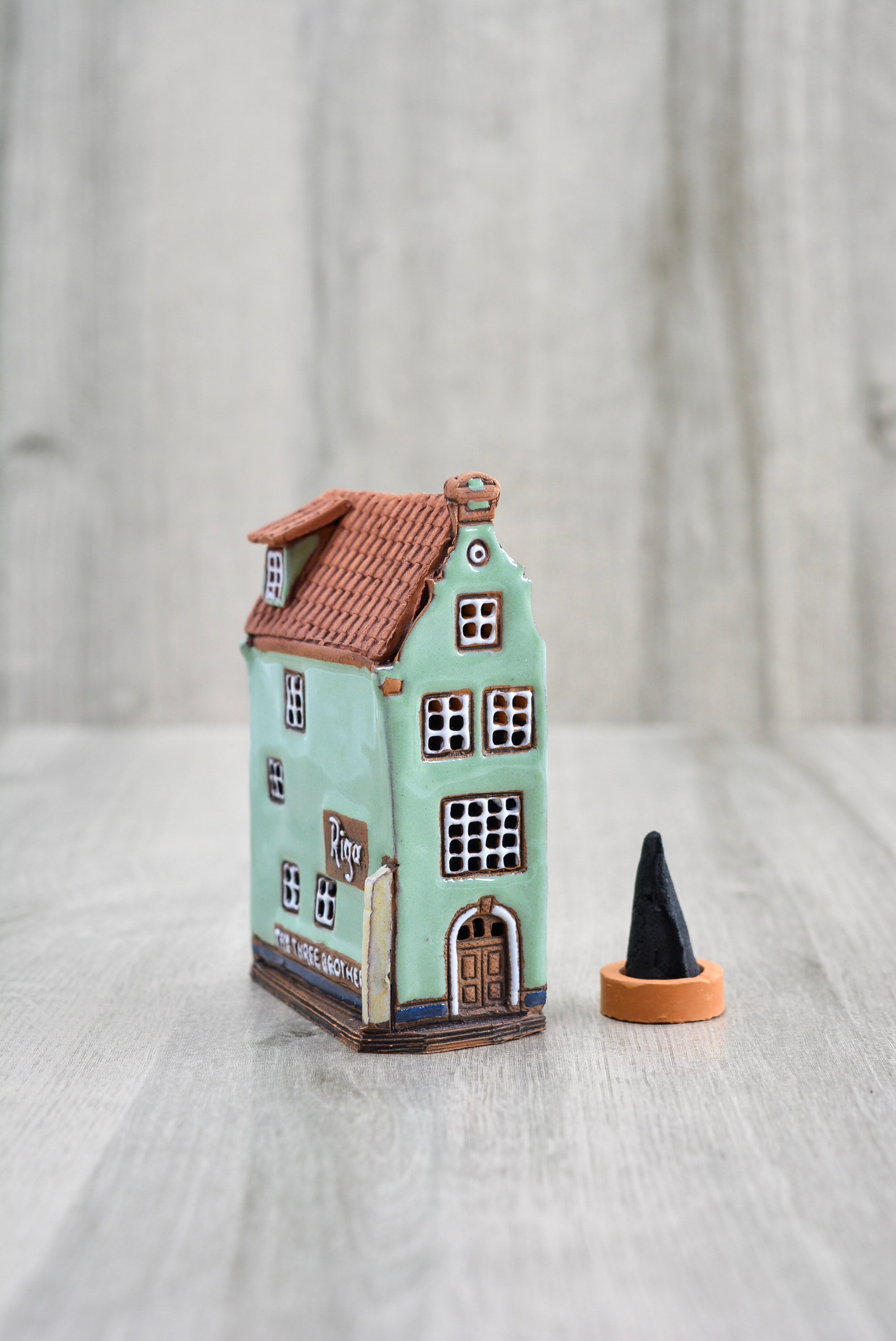 Small Ceramic Original Miniature of the House in Riga Ceramic - Etsy