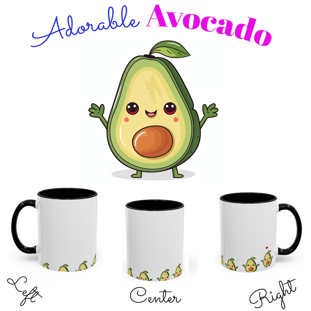 Cute Avocado Gifts Sweet Adorable Avocado Mug Gifts for Avocado Lover ...