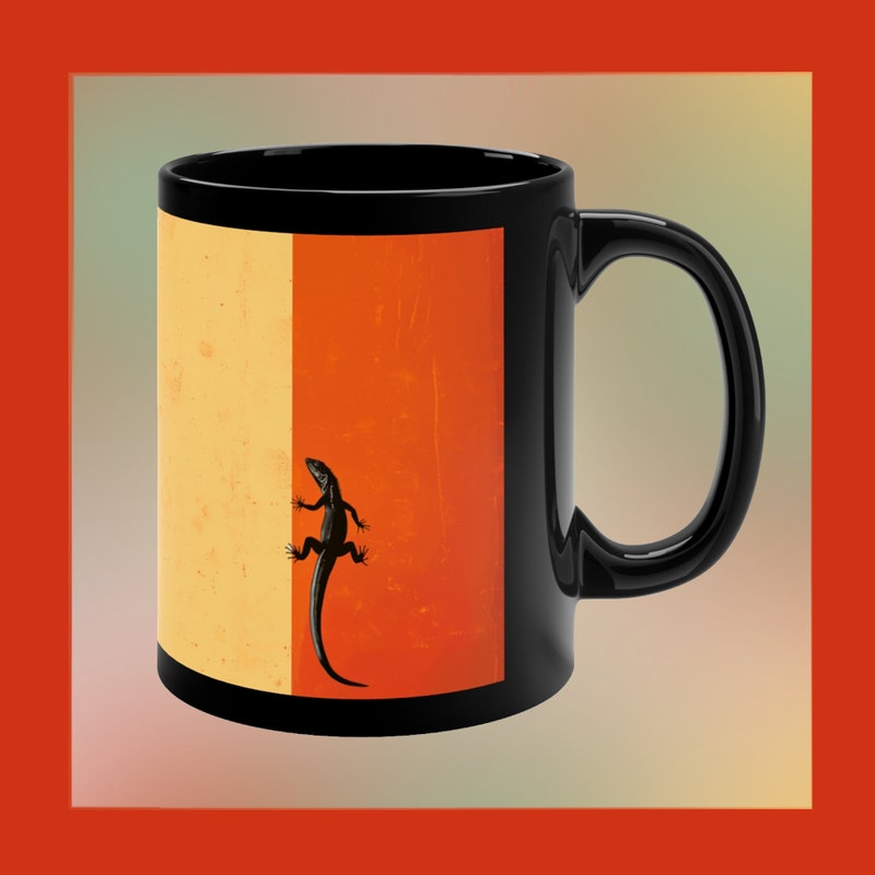 Lizard Mug - Etsy