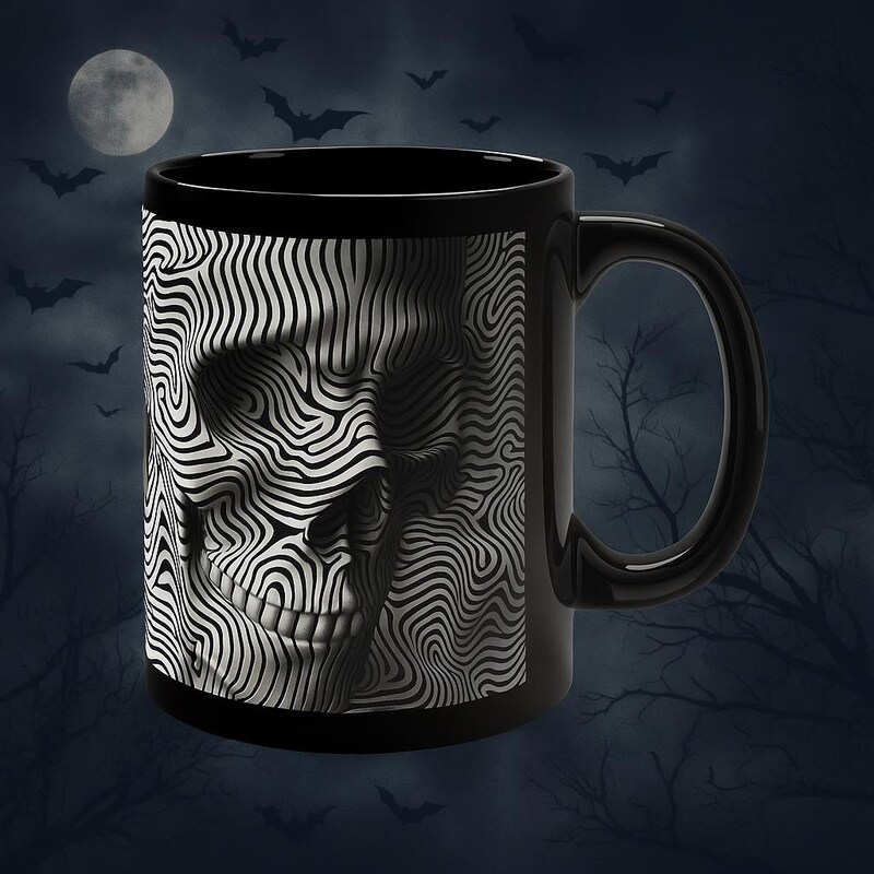 Day of the Dead Mug - Etsy