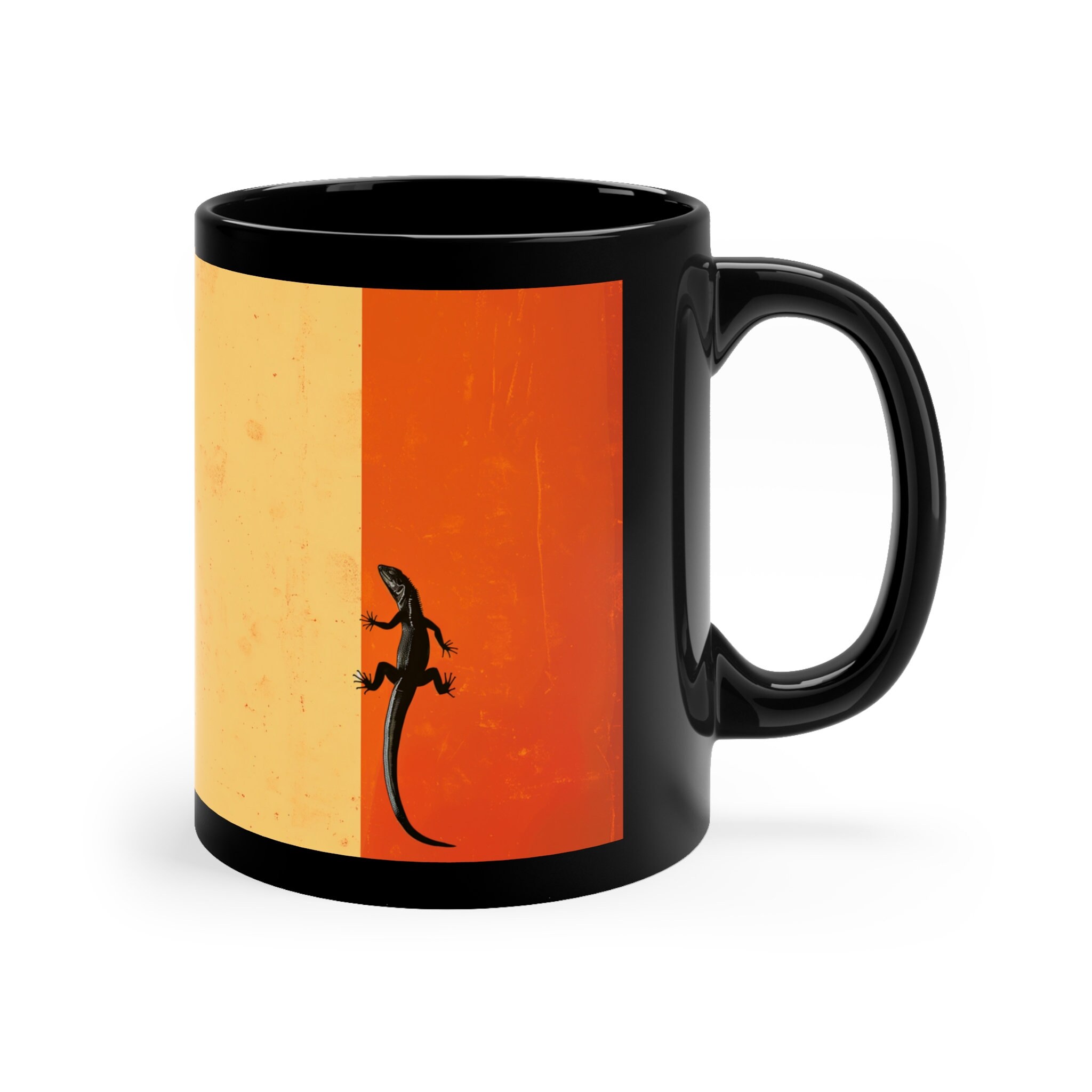 Minimalist Lizard Gifts Iguana Mugs Lizard Mugs for Minimalism Art ...