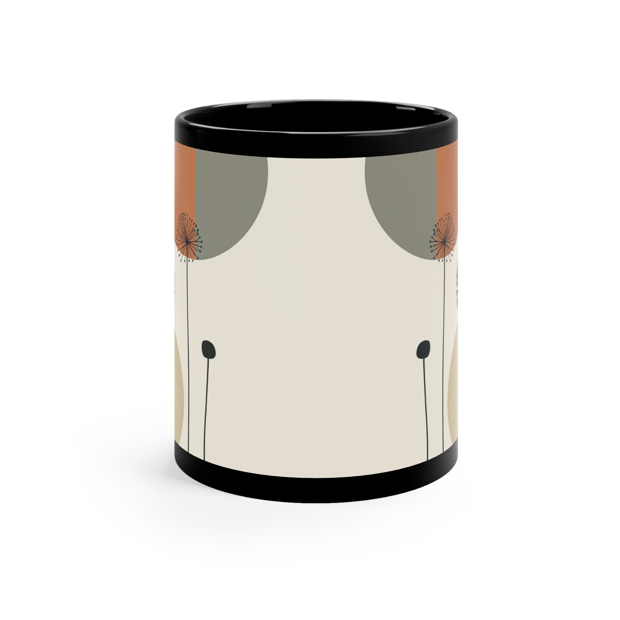 Minimalist Dandelion Gift Dandelion Gifts Dandelion Mugs Dandelion Mugs ...