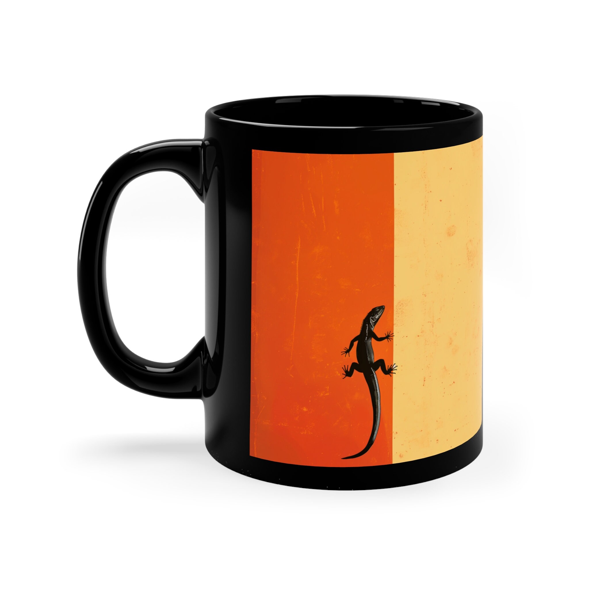 Minimalist Lizard Gifts Iguana Mugs Lizard Mugs for Minimalism Art ...