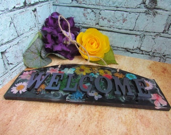 Resin Welcome Sign - Etsy