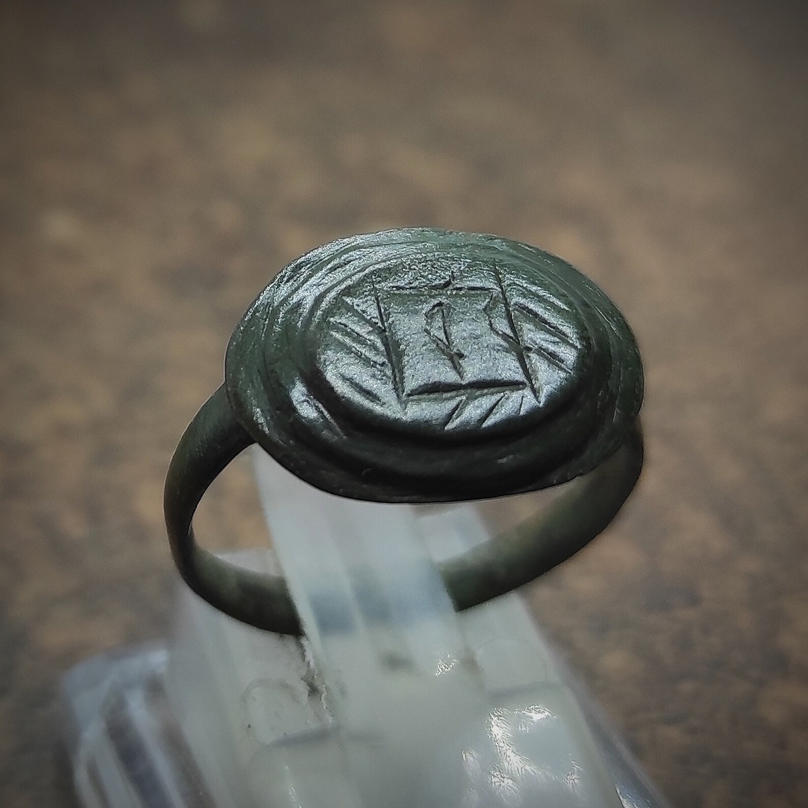 Ancient Roman BRONZE Ring 3.9g EXCELLENT | Etsy