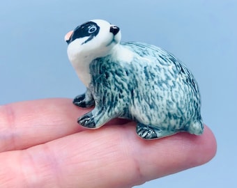 Miniature Badger - Etsy
