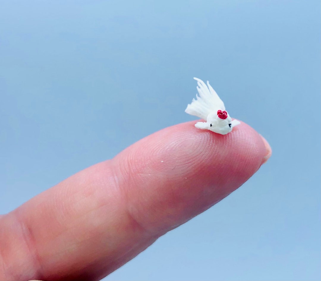 Miniature Clay Fish Goldfish Collectable Ornament Handmade - Etsy