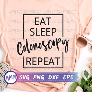 Gastroenterologist Svg, Eat Sleep Colonoscopy Repeat Svg, GI Doctor Svg ...