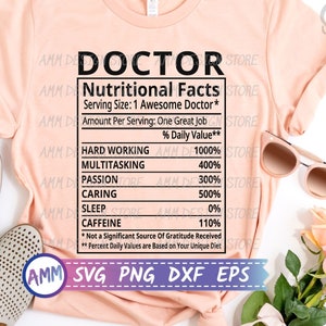 Doctor Svg, Doctor Nutritional Facts Svg, Doctor Nutrition Facts Svg ...