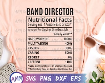 Band Director Svg - Etsy