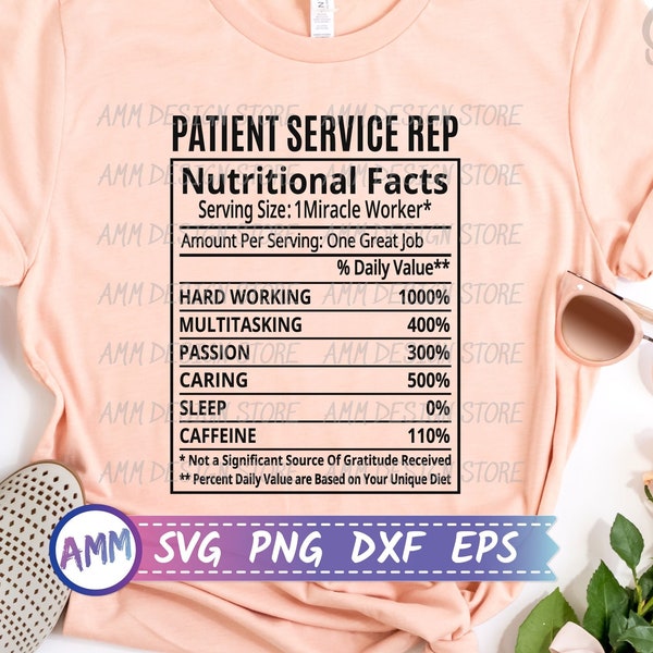 Patient Service Representative Png - Etsy