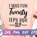 IEP SVG, I Was Fun 20 Ieps Ago Slp Svg , Special Education Svg, IEP ...