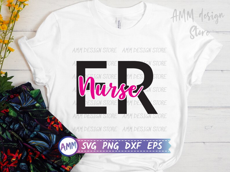 ER Nurse Svg Bundle Svg Emergency Nurse Svg 7 Designs - Etsy