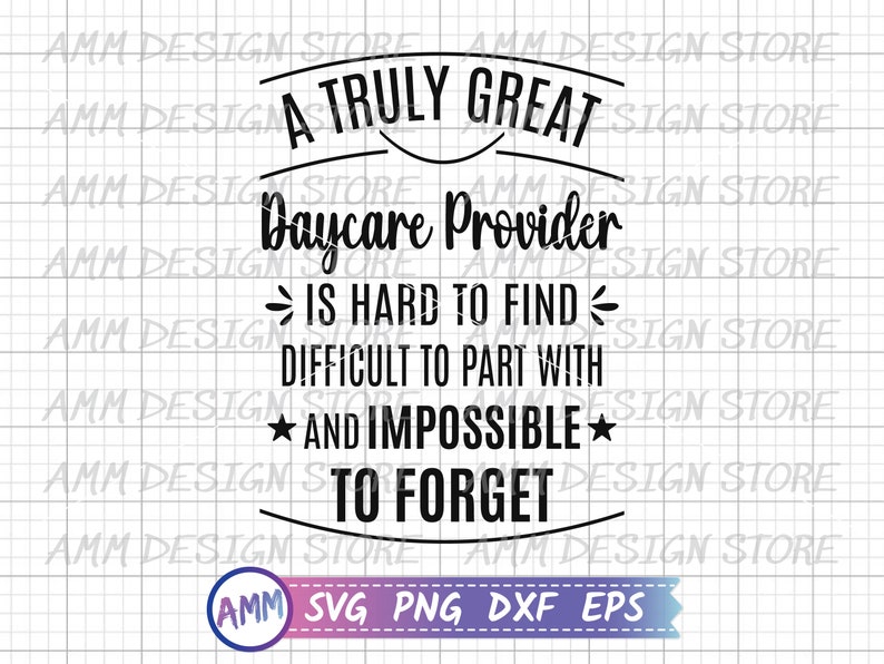 Daycare Provider Svg A Truly Daycare Provider Svg | Etsy Canada
