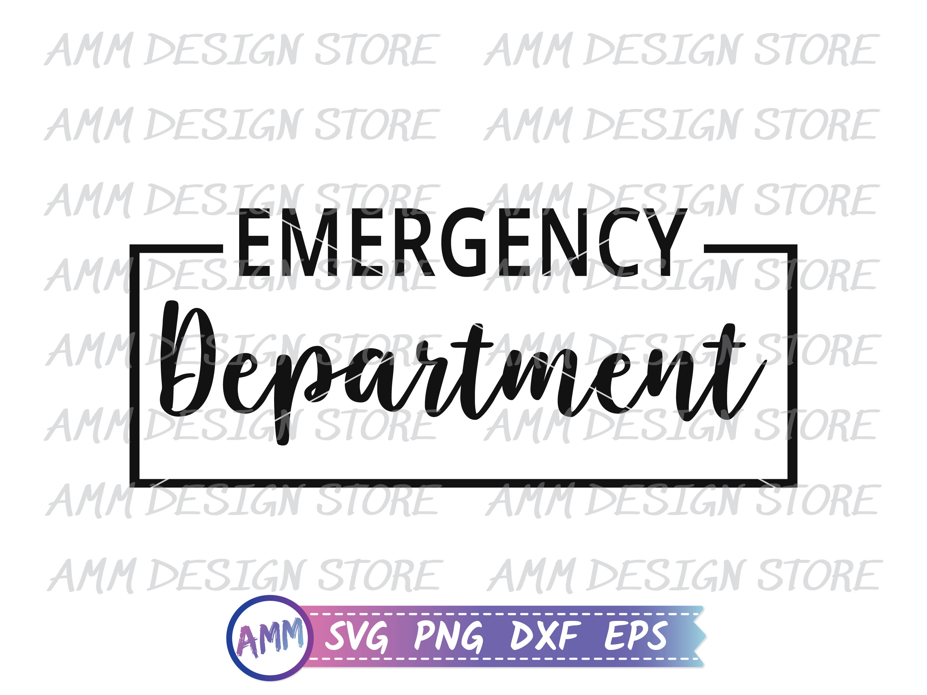 Emergency Department Svg ER Registration Svg ER Nurse Svg - Etsy Canada