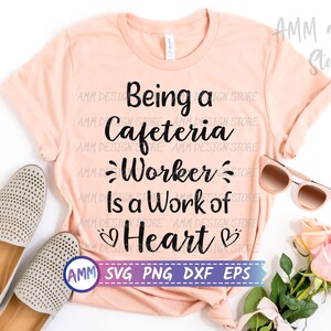 Cafeteria Worker SVG, Cafeteria Worker Bundle Svg, Cafeteria Lady Svg ...