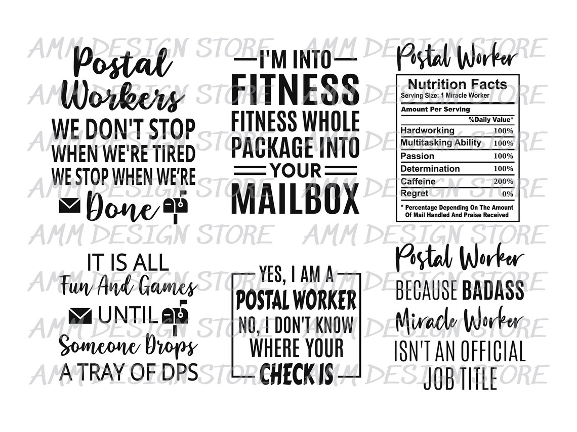 Postal Worker Svg, Bundle Svg, Post Office Svg, Postman Svg, Post ...
