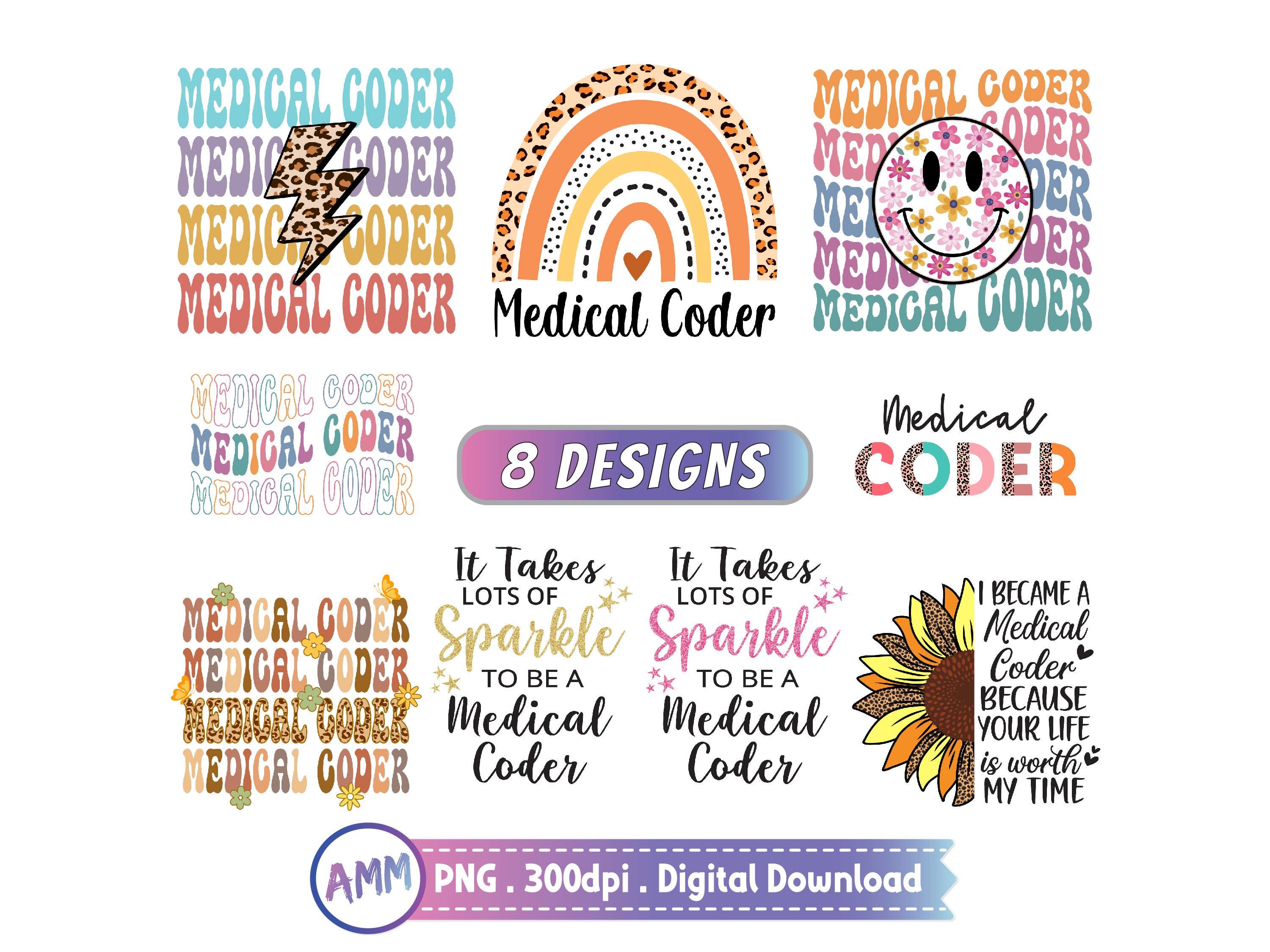 Medical Coder Png, Medical Coder Shirt Png, Medical Coding Png, Bundle ...