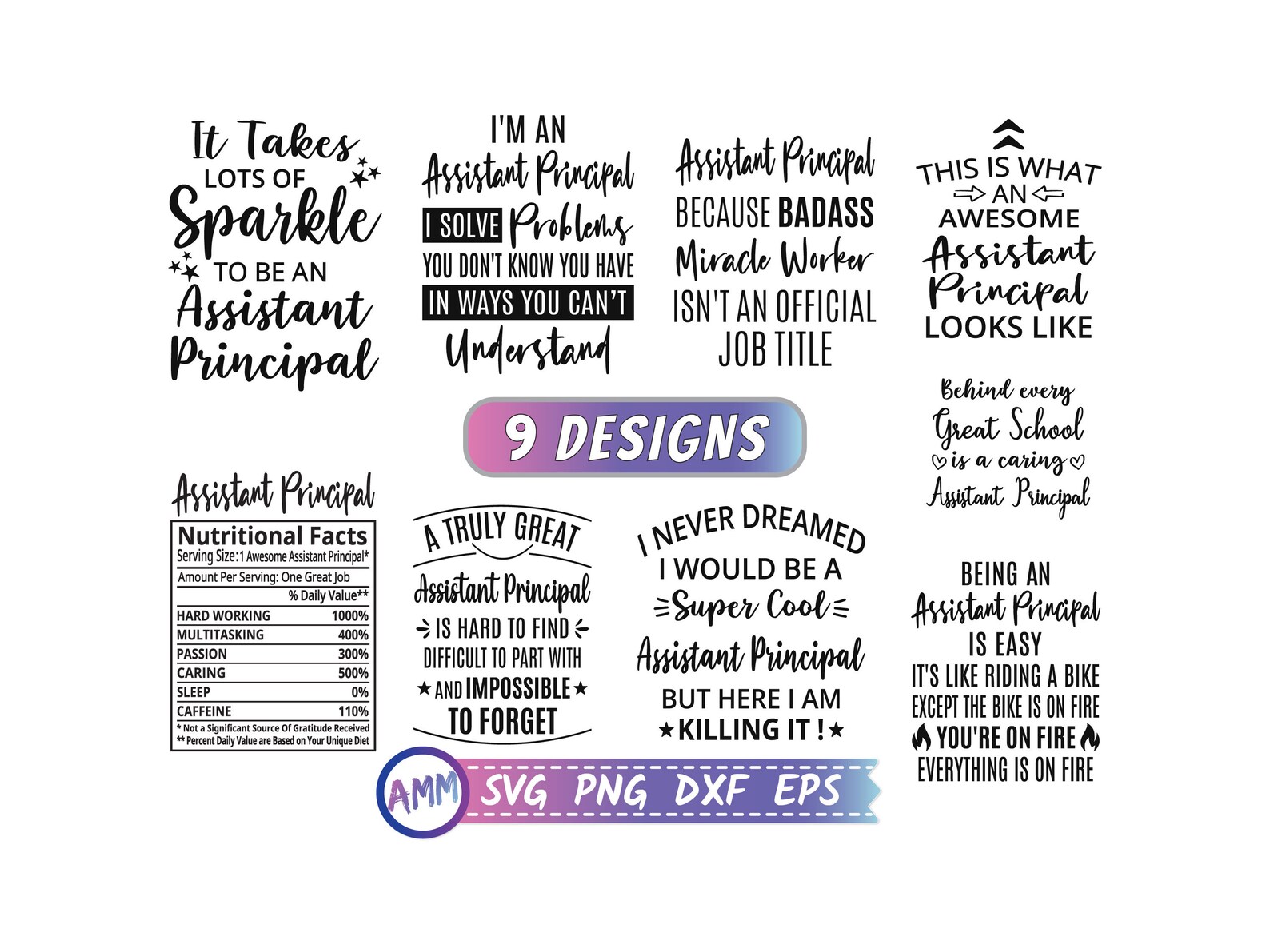 Assistant Principal SVG, Bundle Svg, Assistant Principal Bundle Svg ...