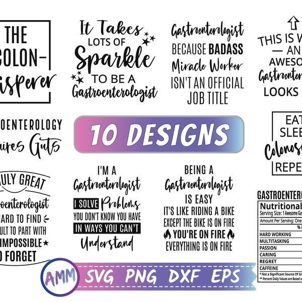 Gastroenterology Svg - Etsy