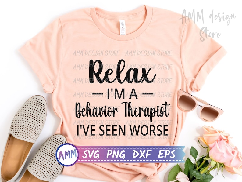 Behavior Therapist Svg Bundle Svg BCBA Svg Behavior Analyst - Etsy