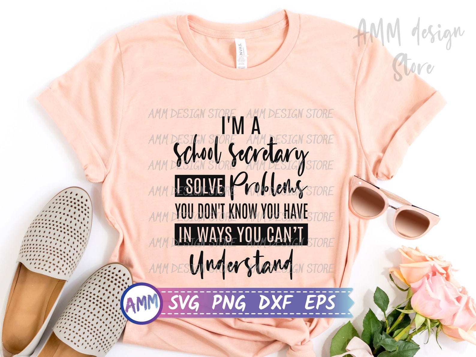 School Secretary SVG, School Secretary Bundle SVG, Bundle SVG, Funny ...