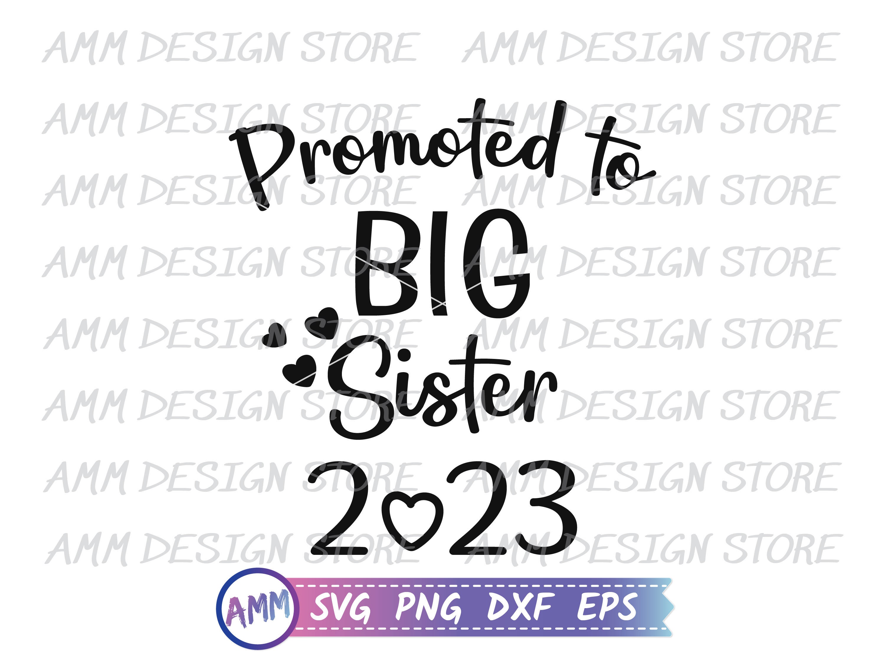 Promoted to Family of EST 2023 Baby Announcement Svg 2023 - Etsy