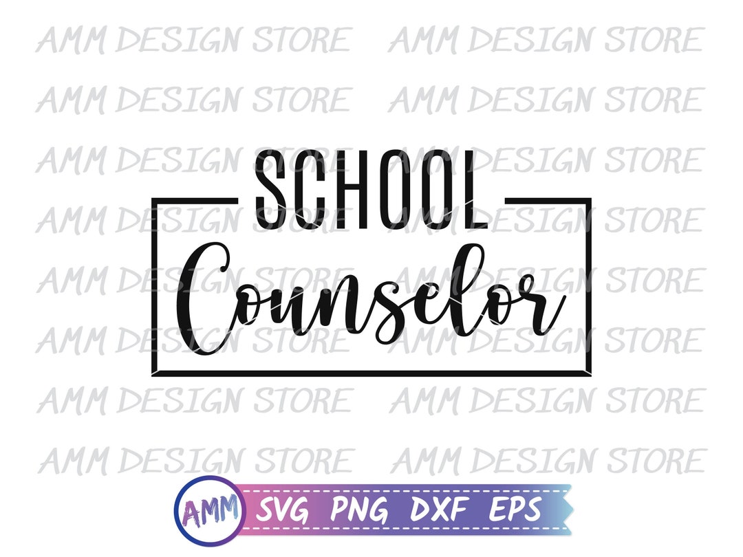 School Counselor SVG, Guidance Counselor SVG, Counsel Svg, Counseling ...